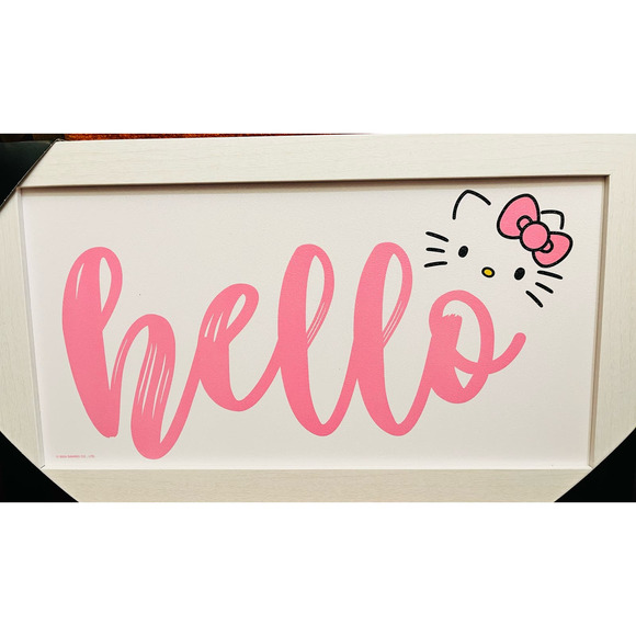 Hello Kitty | Accents | Hello Kitty Hello Sign 47 X 1843 Pink And ...